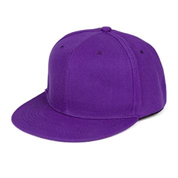 Gorras planas moradas - No podrás dejarlas escapar